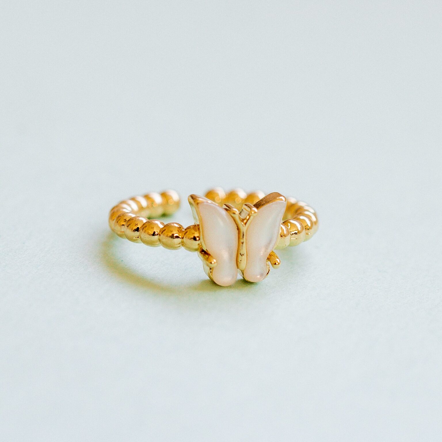 CRYSTAL BUTTERFLY RING - Panacea Jewelry
